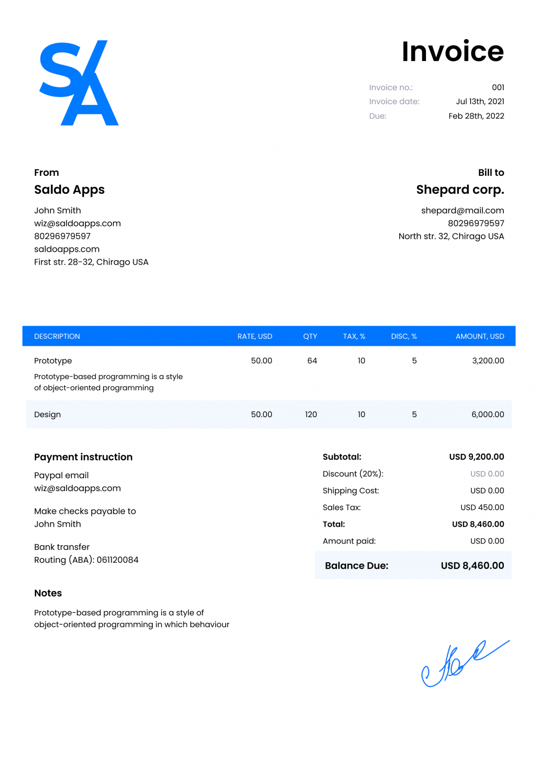 Purchase Orders vs. Invoices: Unveiling the Differences - Saldo Invoice ...