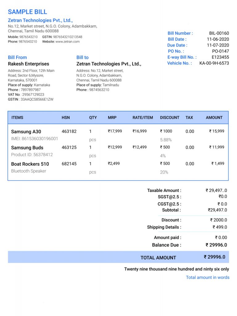 Billing Vs Invoice: Main Differences | Saldoinvoice